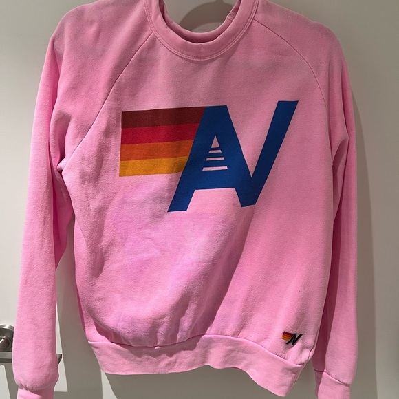 Aviator Nation | Tops | Aviator Nation Av Logo Sweatshirt | Poshmark